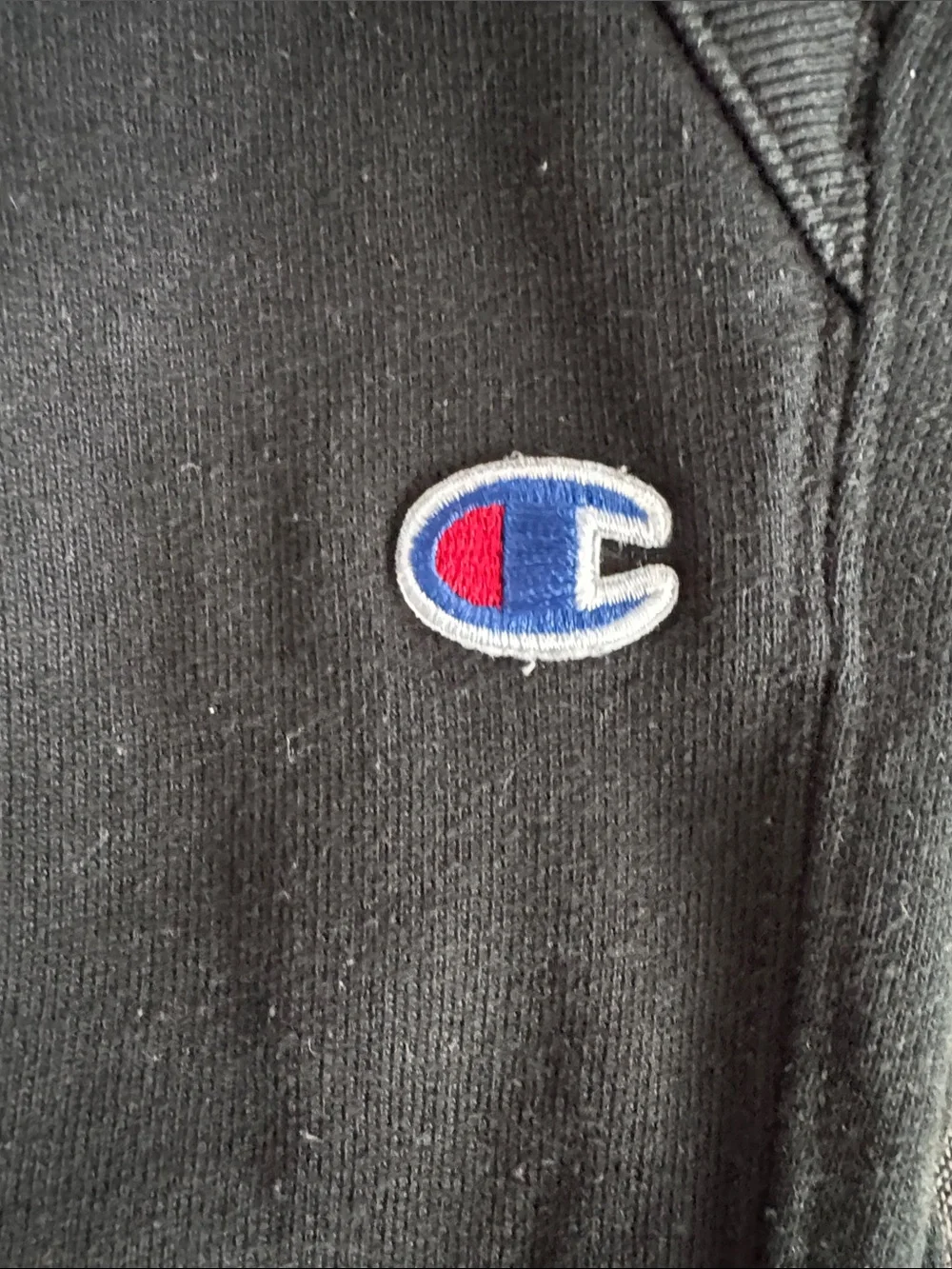 Champion | Pants | Champion Black Mens Joggers With Embroidered Logo ...